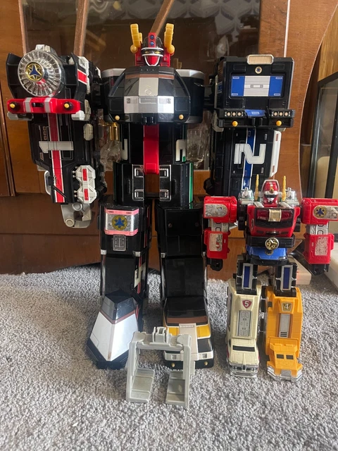 POWER RANGERS LIGHTSPEED rescue deluxe megazord and super train ...