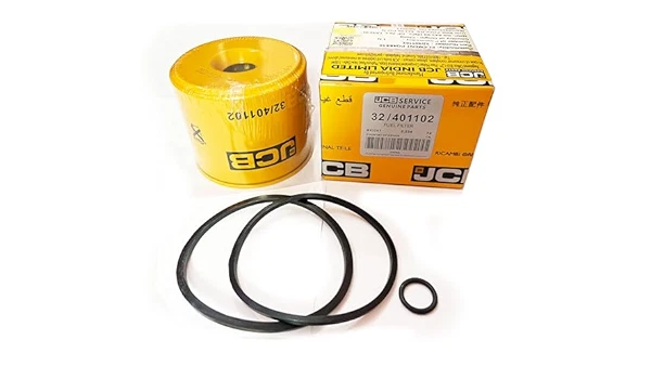 JCB BACKHOE GENUINE JCB FUEL FILTER ELEMENT W. O RINGS (32/400701 32/ ...