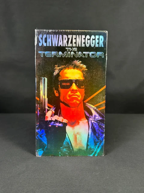 THE TERMINATOR VHS 1998 Limited Edition Sealed Rare Holographic Cover £ ...