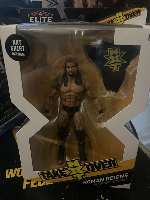 WWE NXT ELITE Collection Roman Reigns Take Over 2017 Mattel Action ...