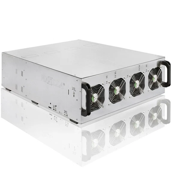 MINING GPU RACK Case PC Server per 8 schede, vuoto custodia no ...