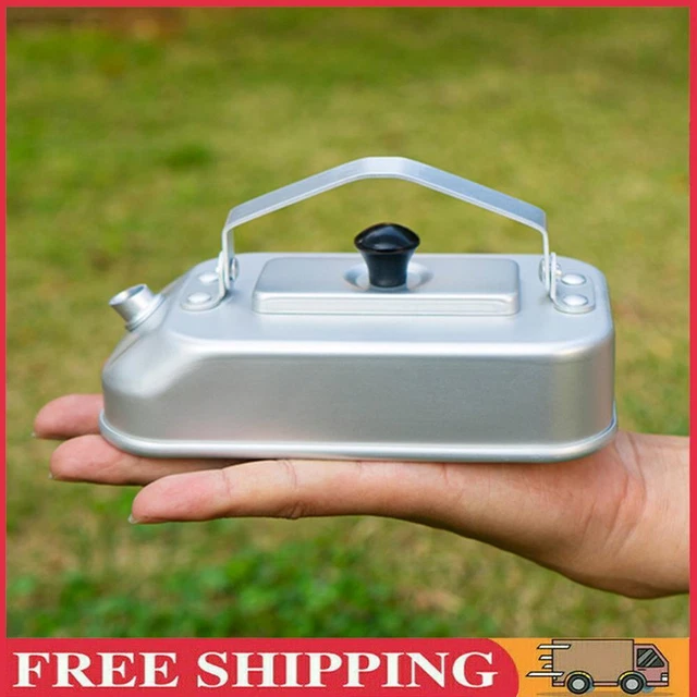 0.3L CAMPING BOILING Water Pot with Handle Camping Kettle for Travel ...
