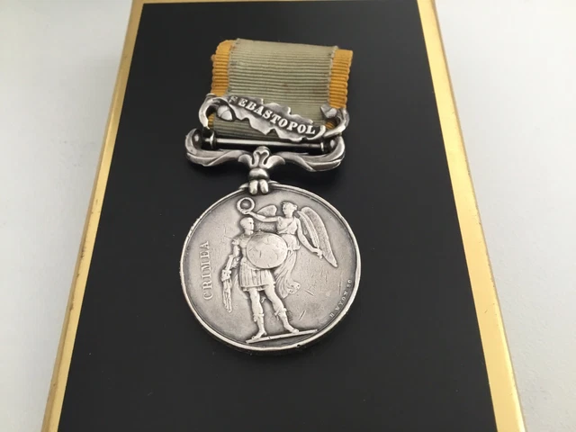 CRIMEA WAR MEDAL With Sebastopol Clasp. Regina Victoria 1954, Named ...