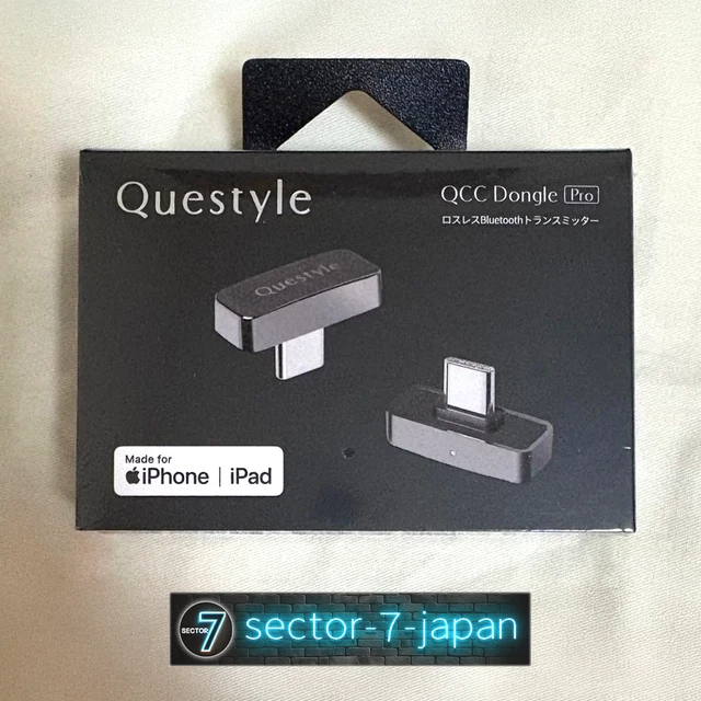 QUESTYLE QCC DONGLE Pro Lossless Bluetooth Adapter Transmitter Mfi ...