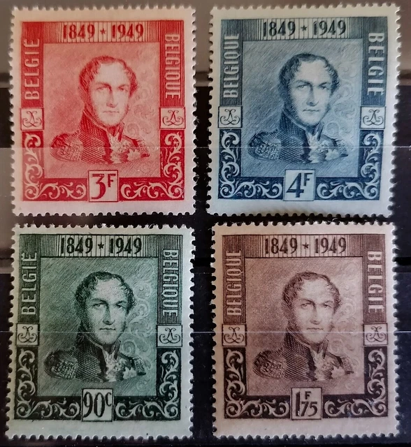 BELGIQUE 1949 - Centenaire Du Premier Timbre Belge._ EUR 8,00 - PicClick FR