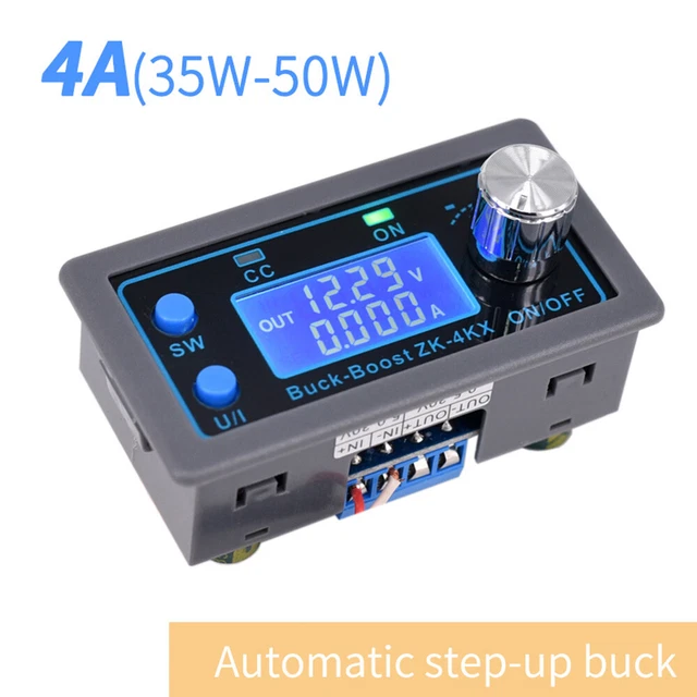 DC-DC STEP-DOWN/UP BUCK Boost Power Supply Module LCD Digital Display ...