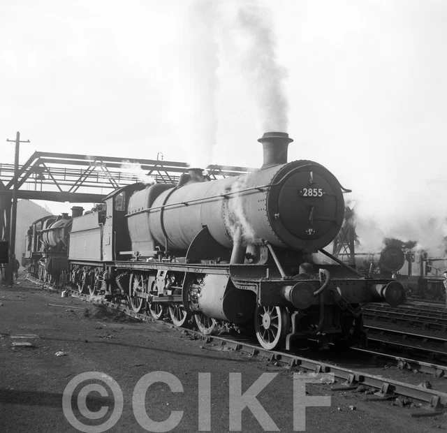 RAILWAY B/W Negative 35mm GWR 7229 Cardiff c1950's. £5.50 - PicClick UK