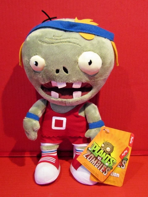 PLANTS VS ZOMBIES Plush Toy Sprinter Zombie Sega Popcap 11 Inch £8.64 ...