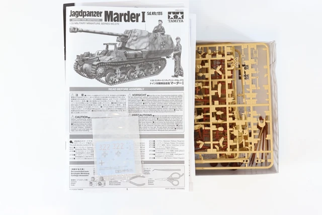 TAMIYA 35370-3000 1:35 Scale Jagdpanzer Marder I Sd.Kfz.135 £0.99 ...