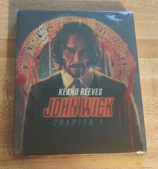 JOHN WICK CHAPTER 4 SteelBook Blu-ray 2023 Walmart Exclusive £34.45 - PicClick UK