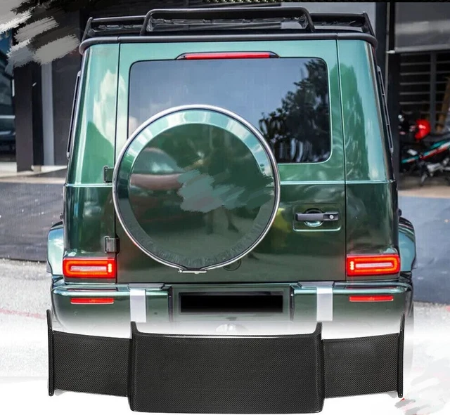 CARBON FIBER REAR Roof Spoiler Wing For Benz W463A W464 G63 G550 AMG 18 ...