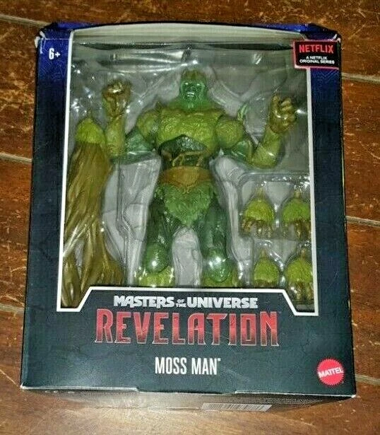 MASTERVERSE MASTERS OF The Universe Revelation: MOSS MAN 7" Figure w/Accessories EUR 16,90 ...
