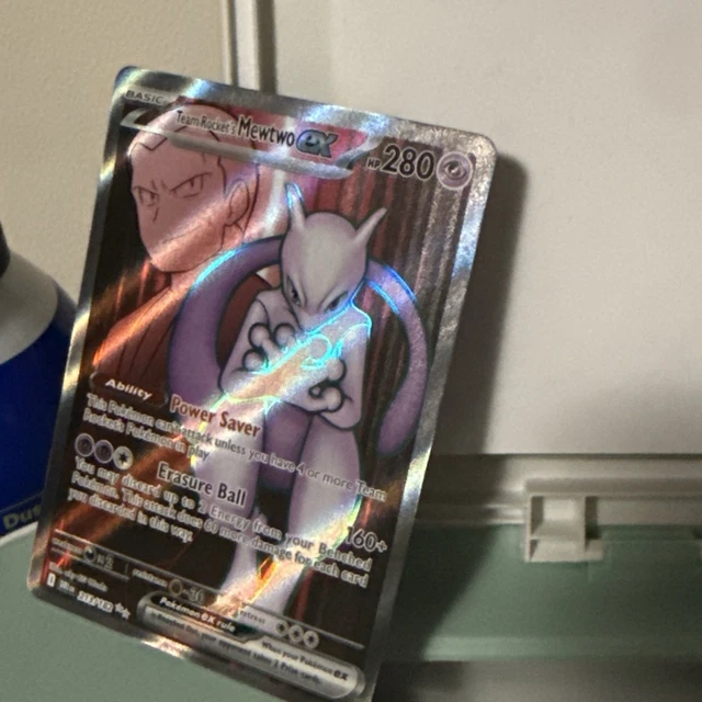 POKÉMON TCG TEAM Rockets Mewtwo EX Full Art English £16.09 - PicClick UK