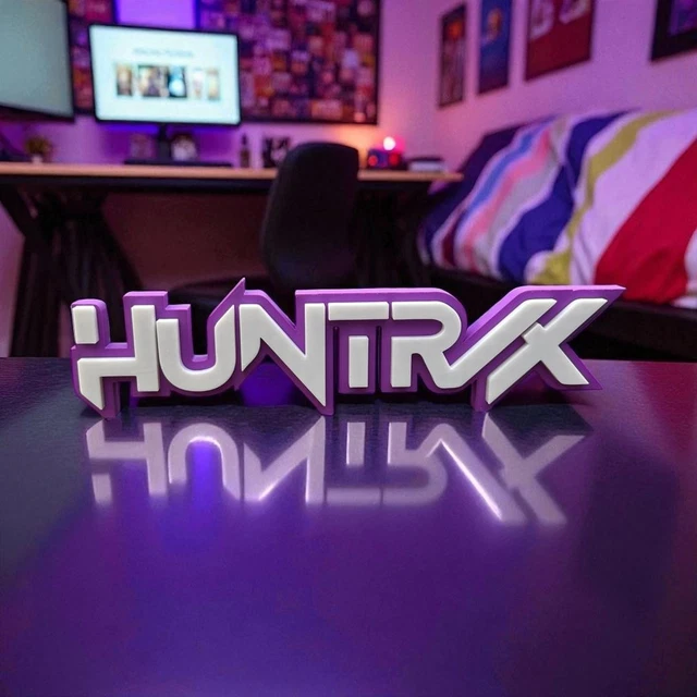 HUNTRIX K-POP DEMON Hunters Room Sign | Kids Room Decor | Door Plaque £ ...