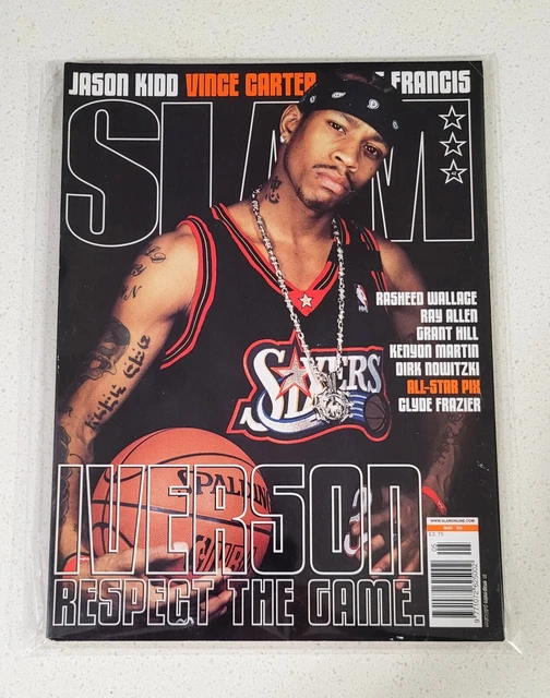SLAM MAGAZINE #42 May 2000 Allen Iverson 76ers Bubbachuck Newsstand w ...