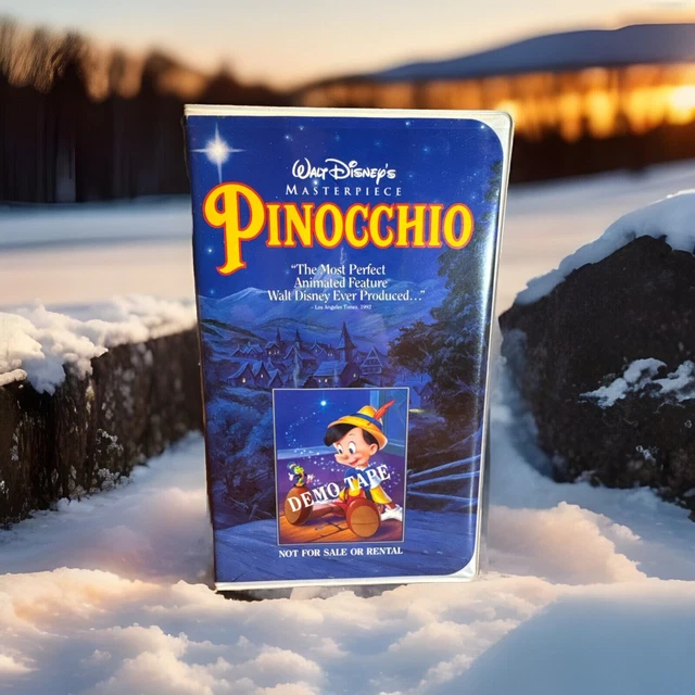 PINOCCHIO VHS BLACK diamond demo Screener Promo £34.41 - PicClick UK