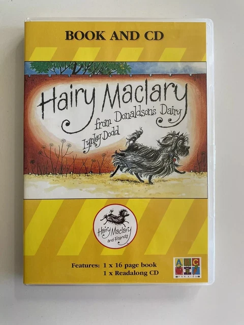 HAIRY MACLARY FROM Donaldsons Dairy 16 Page Book And Read along CD ...