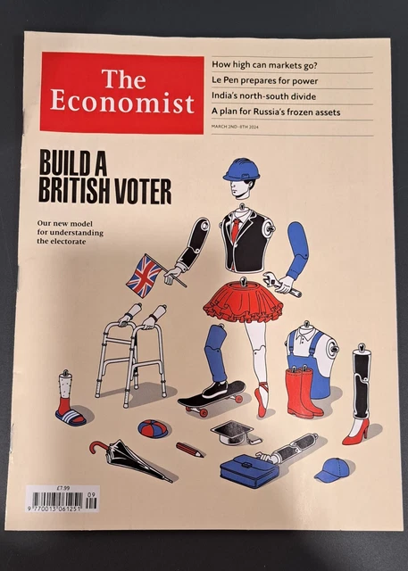 THE ECONOMIST MAGAZINE March 2nd - 8th 2024 - Brand New Current Issue £ ...
