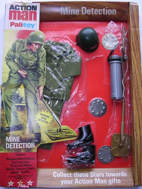 RARE PALITOY/G I Joe Action Man "Mine Detection" Set,Vgc. £207.66 ...
