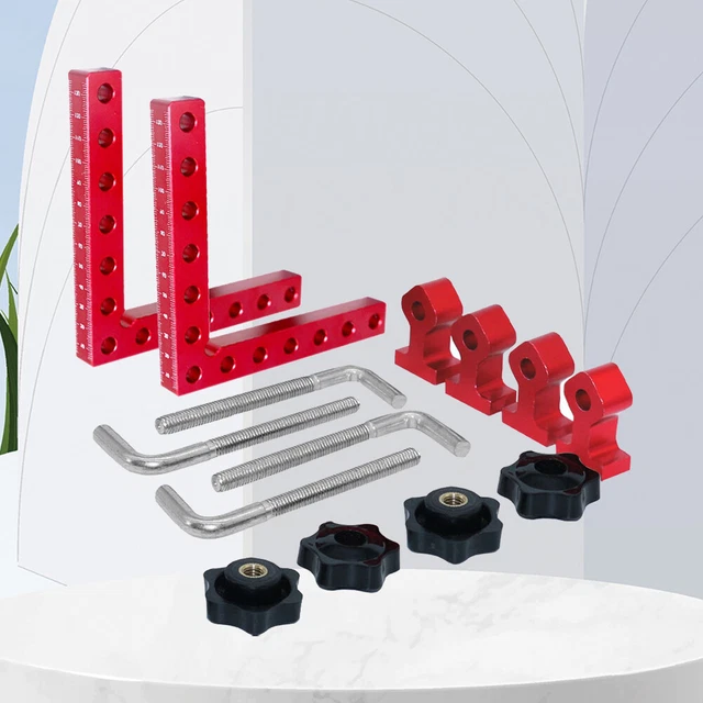 B# 90 DEGREES L-Shaped Auxiliary Fixture Carpenter Square Ruler ...