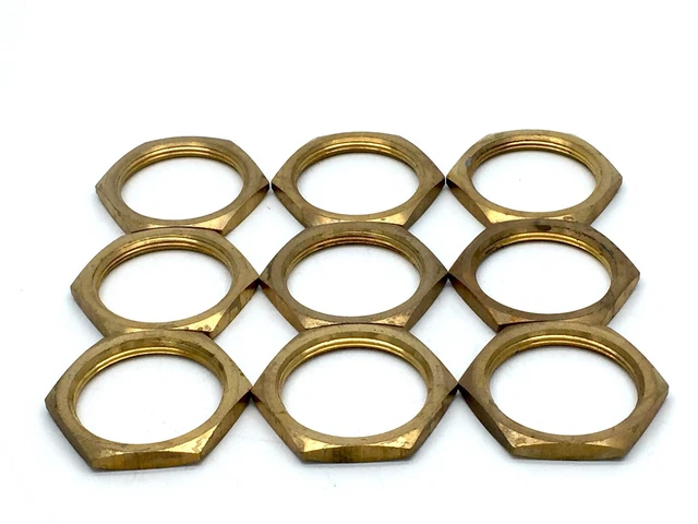 CLIPSAL 1259B40 HEXAGON Lock Nut Conduit Fitting Brass M40 x 1.5 x9 $89.00 - PicClick AU