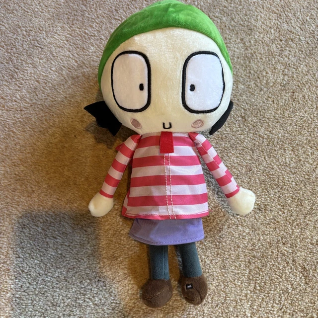 SARAH AND DUCK Cbeebies Sarah 10" Soft Plush Toy Doll Character £9.99 ...