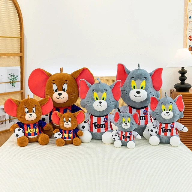 TOM AND JERRY Cartoon Plush Toy With Soft Short Pile For Kids Birthday ...