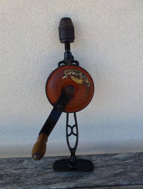 ANCIENNE CHIGNOLE PERCEUSE PEUGEOT FRERES OUTIL ANCIEN ART POPULAIRE ...