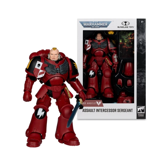 WARHAMMER 40K W11 Assault Intercessor Sergeant (Blood Angel) Action ...