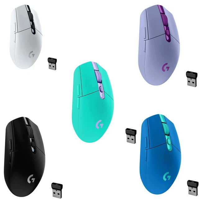LOGITECH G305 LIGHTSPEED Wireless Gaming Mouse 12K DPI Black, White ...