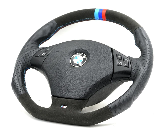 APLATI VOLANT EN Cuir BMW M-POWER E90 E82 E84 E87 E88 E91 E92 E93 EUR 422,47 - PicClick FR