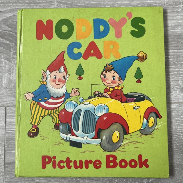 VINTAGE NODDY’S CAR Picture Book Enid Blyton 1959 £15.28 - PicClick UK