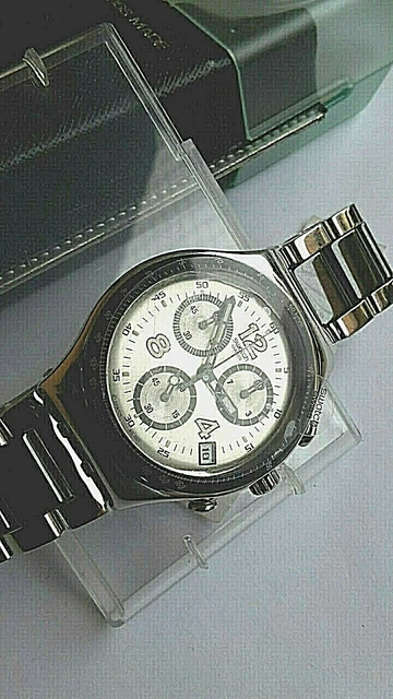 SWATCH + IRONY Chrono + YCS450G Get En The Game + Neuf / Neuf EUR 150,00 - PicClick FR