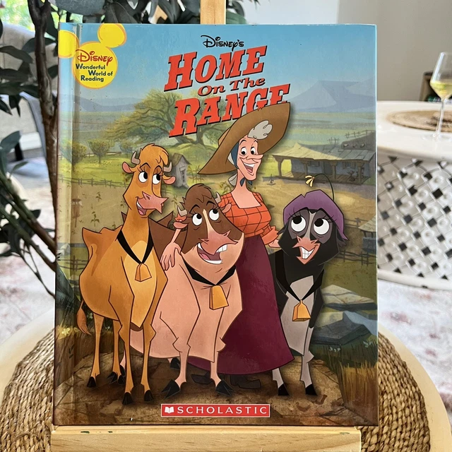 DISNEY'S HOME ON the Range - Disney Reading Book - Rare Scholastic Book ...