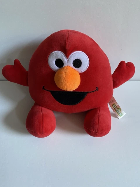 SESAME STREET SQUASHY Podgies Super Soft 8” Tall Elmo 2021 Posh Paws £4 ...