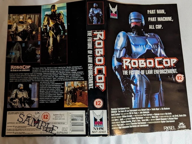 ROBOCOP THE TV Show 1994 - Promo / Sample / Double Sided Vhs Video ...
