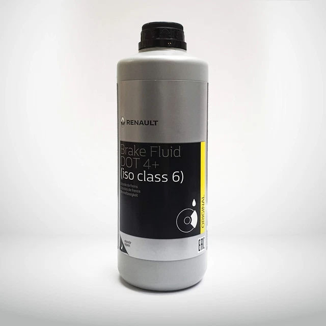 GENUINE RENAULT MOTRIO Dot4+ Iso 6 Hydraulic Brake Clutch Fluid 1L Fastpost £14.99 - PicClick UK