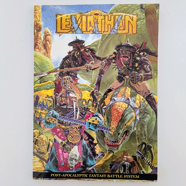 LEVIATHAN POST-APOCALYPTIC FANTASY Battle System from Grendel 1995 ...