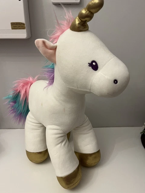 UNICORN MAGICAL LIGHT Up Unicorn plush sounds and light up George Asda ...