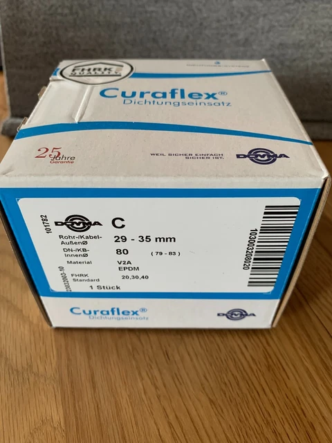 DOYMA RINGRAUMDICHTUNG CURAFLEX C mit DPS für 29,0 - 35,0 mm DN 80, 103003208020 EUR 120,00 ...