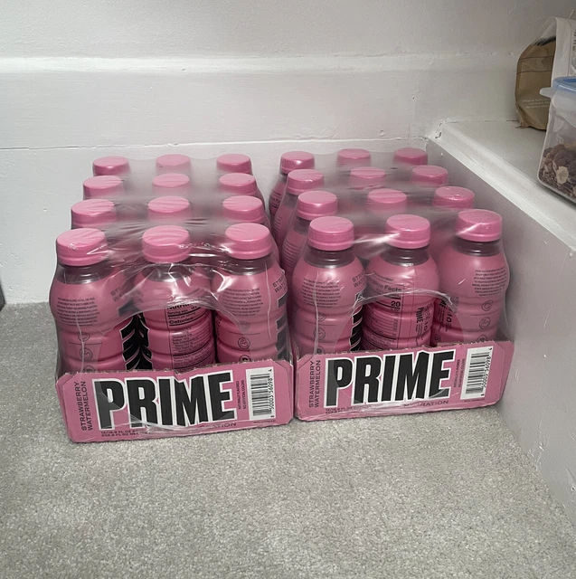 PRIME HYDRATION DRINK Strawberry Watermelon 1 x 500ml bottle KSI LOGAN ...