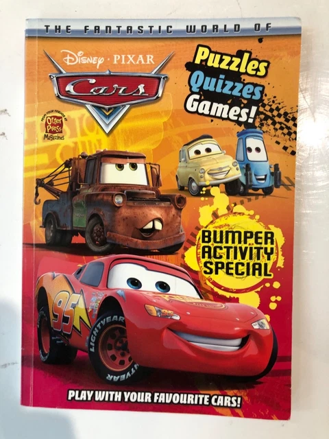 THE FANTASTIC WORLD Of Disney/Pixar Cars: Bumper Activity Special With ...
