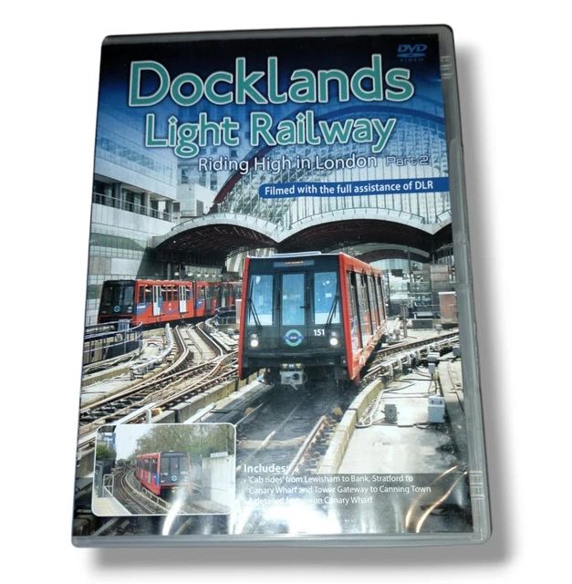 DOCKLANDS LIGHT RAILWAY: Riding High in London Part 2 cab ride lewisham ...