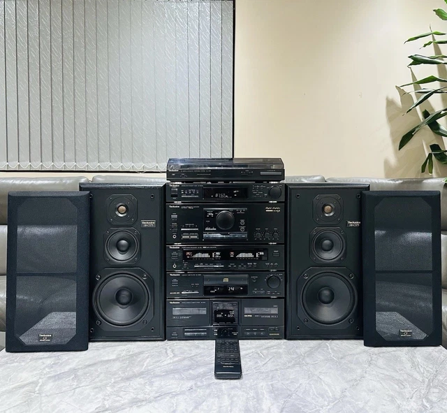 HIGH END TECHNICS SU-X520D Stereo Stack System HiFi Separates Speakers ...