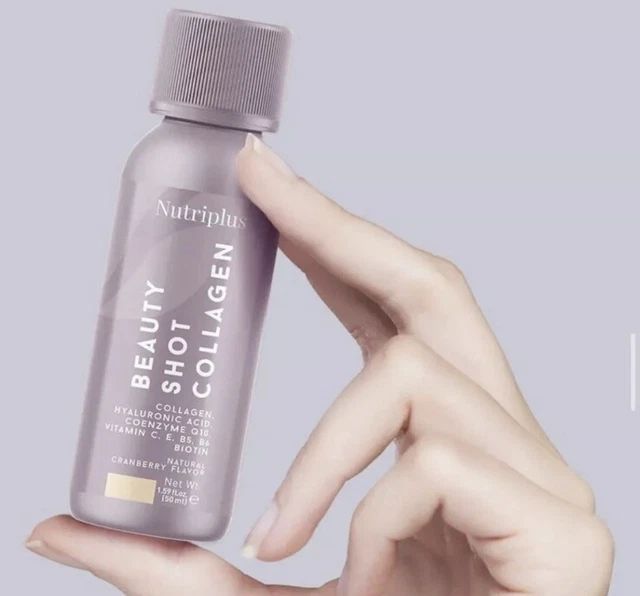 NUTRIPLUS BEAUTY SHOT Collagen Farmasi Liquid High Collagen 15 Shots £ ...