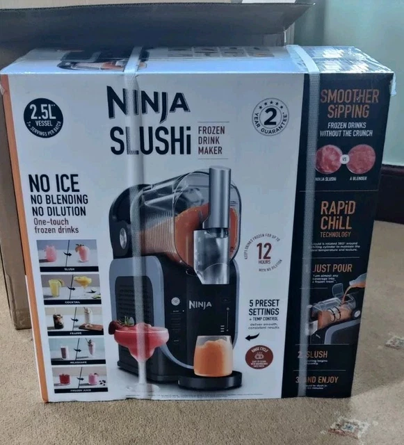 NINJA SLUSHI FROZEN Drink Maker FS301UK Slushy Slush Machine Fast ...