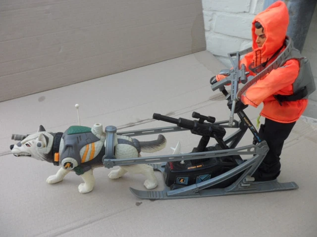ACTION MAN ARCTIC + sont chien robot Rarissime à saisir de 1999 EUR 189 ...