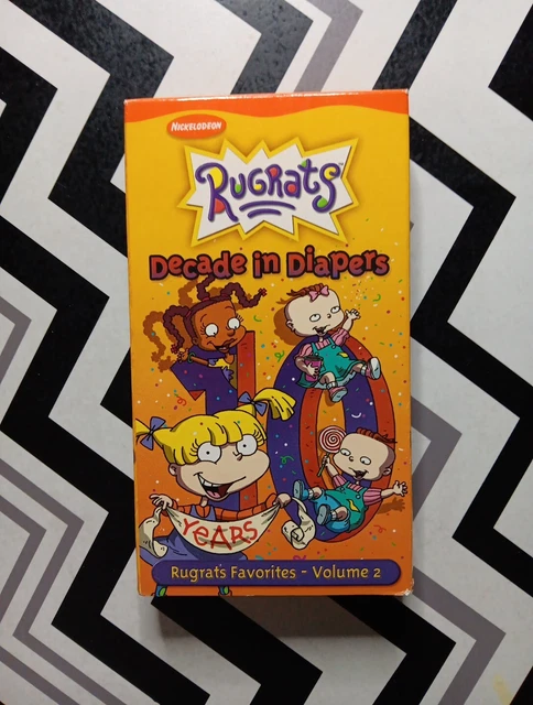 RUGRATS - DECADE in Diapers: Rugrats Favorites Vol. 2 (VHS, 2001) EUR 6 ...