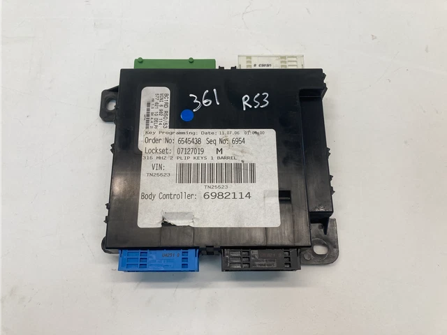 MINI MODULE DE commande de carrosserie Cooper BCM 61356982114 02-06 R50 ...