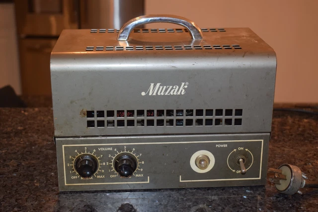 MUZAK 908B VINTAGE Tube Amplifier -2x 6V6GT, 5Y3 Rectifier - Guitar ...